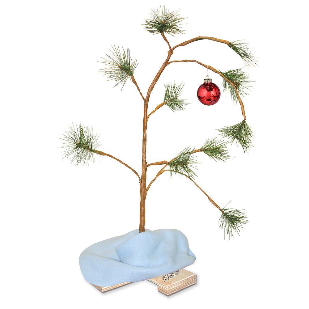 Peanuts Charlie Brown Christmas 24-in. Tree with Linus' Blanket