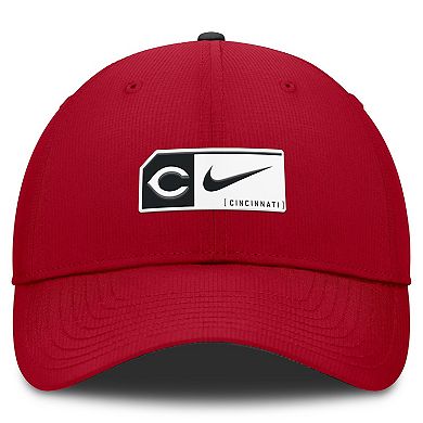 Men's Nike Red Cincinnati Reds Club Primetime Adjustable Hat