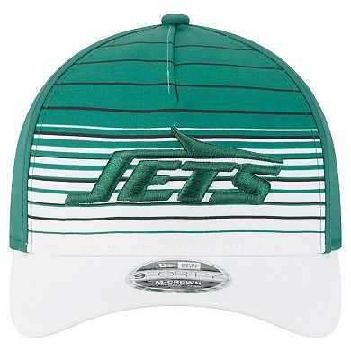 Men's New Era White/Green New York Jets Adventure Gradient 9FORTY M ...