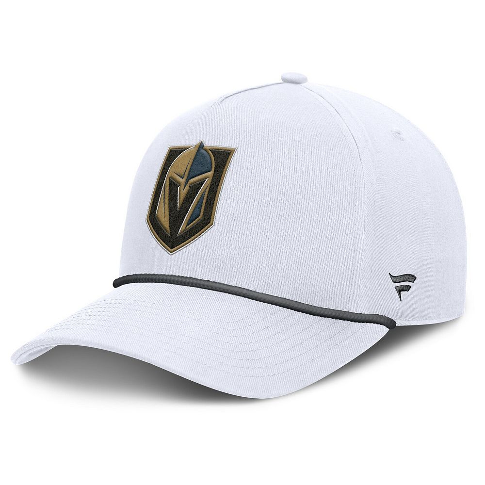 Men's Fanatics White Vegas Golden Knights Rope A-Frame Adjustable Hat