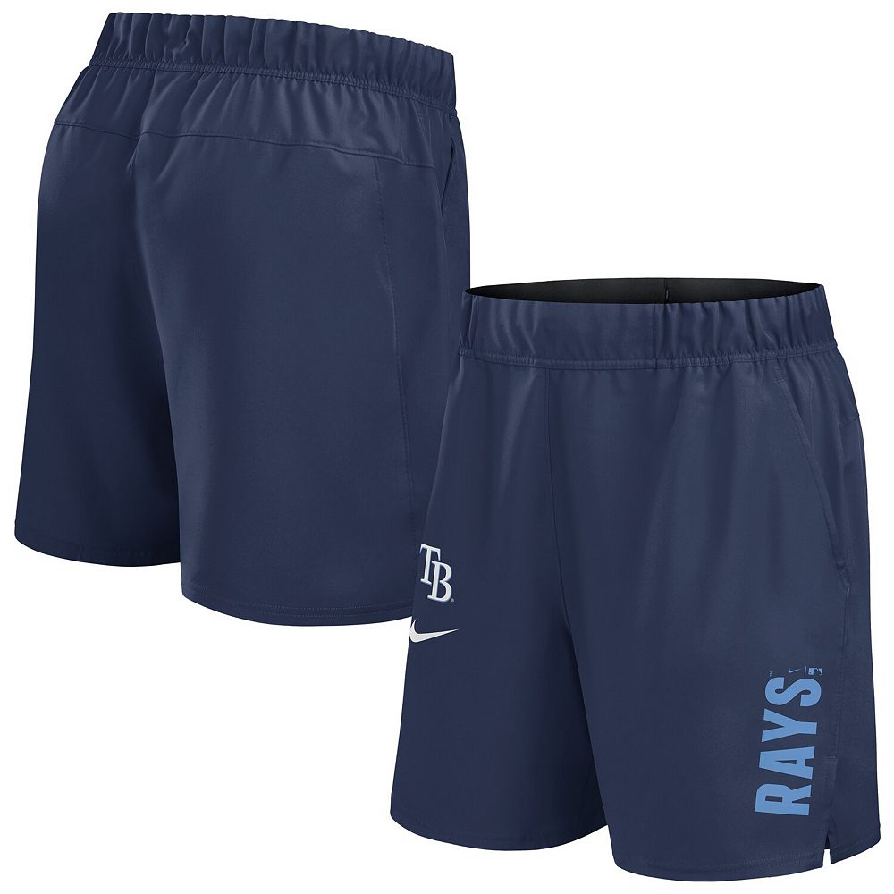 Men's Nike Navy Tampa Bay Rays Woven Victory Performance Shorts