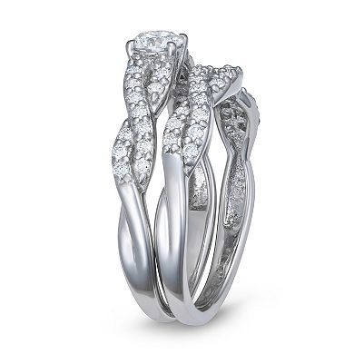 LeRose by Lexi and Rose Sterling Silver 3/4 Carat T.W. Lab-Grown ...