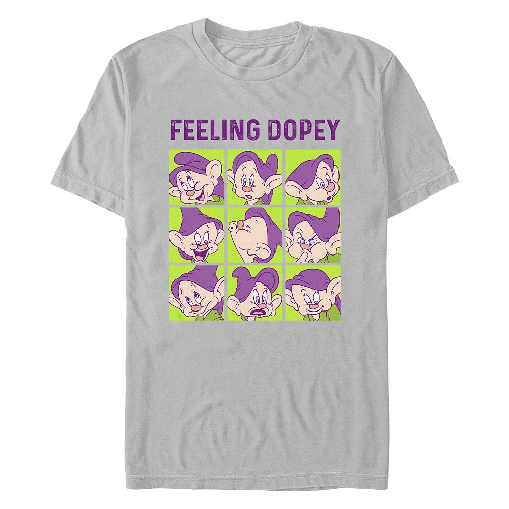 Disney's Snow White And The Seven Dwarfs Feeling Dopey Portraits Men's ...