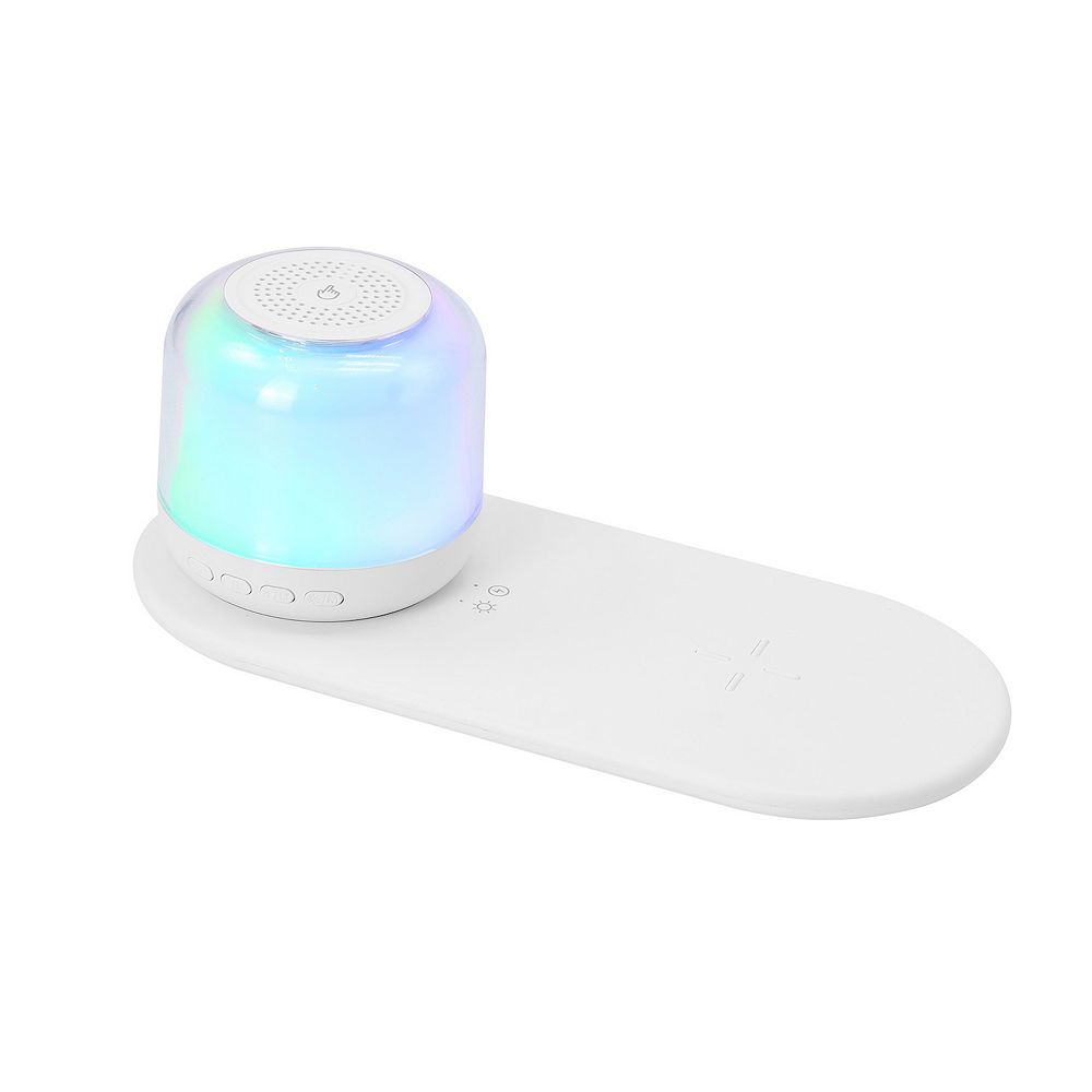 Wireless Charger And Magnetic Bluetooth Led Wireless Speaker