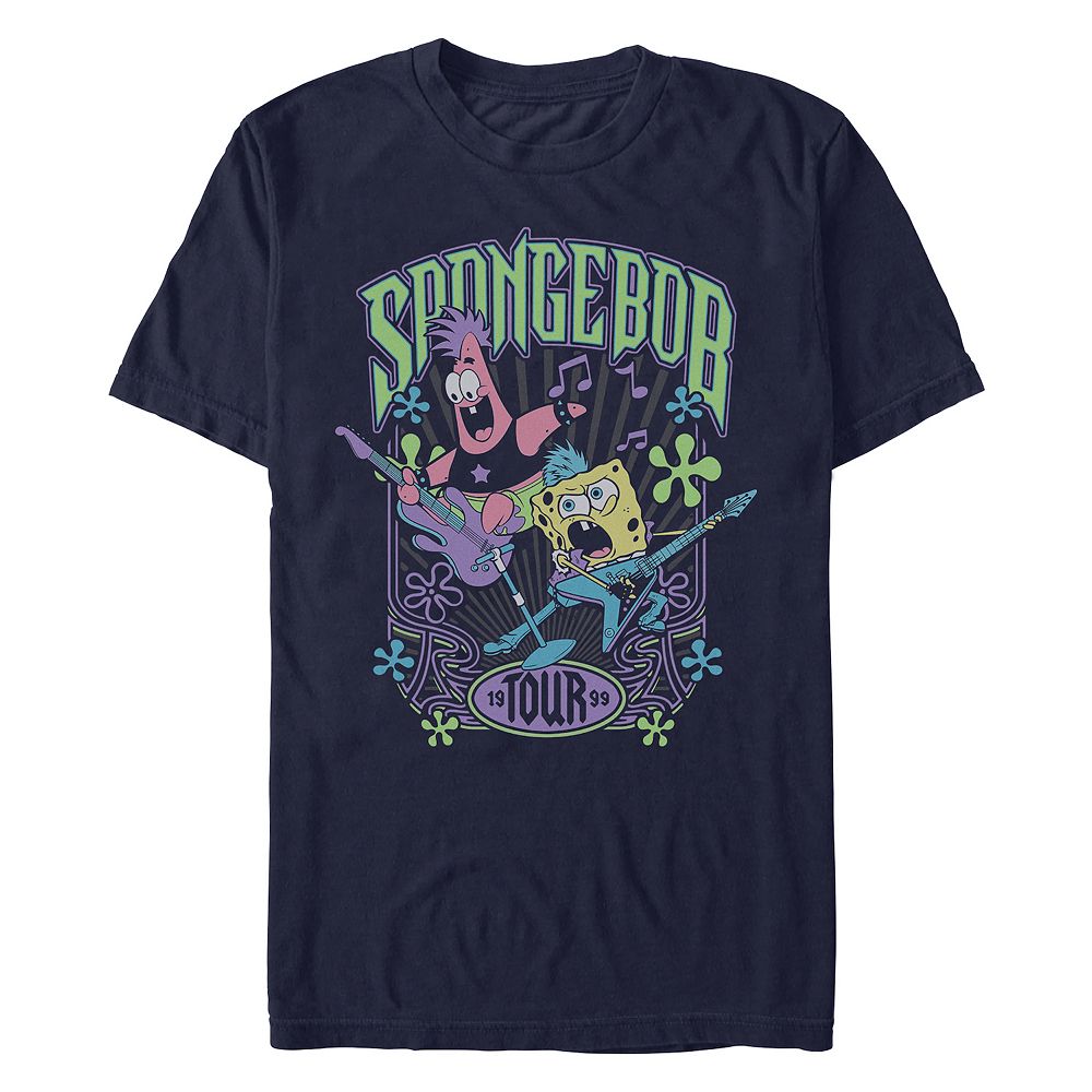 Men's Nickelodeon SpongeBob SquarePants And Patrick Rock Tour 1999 ...