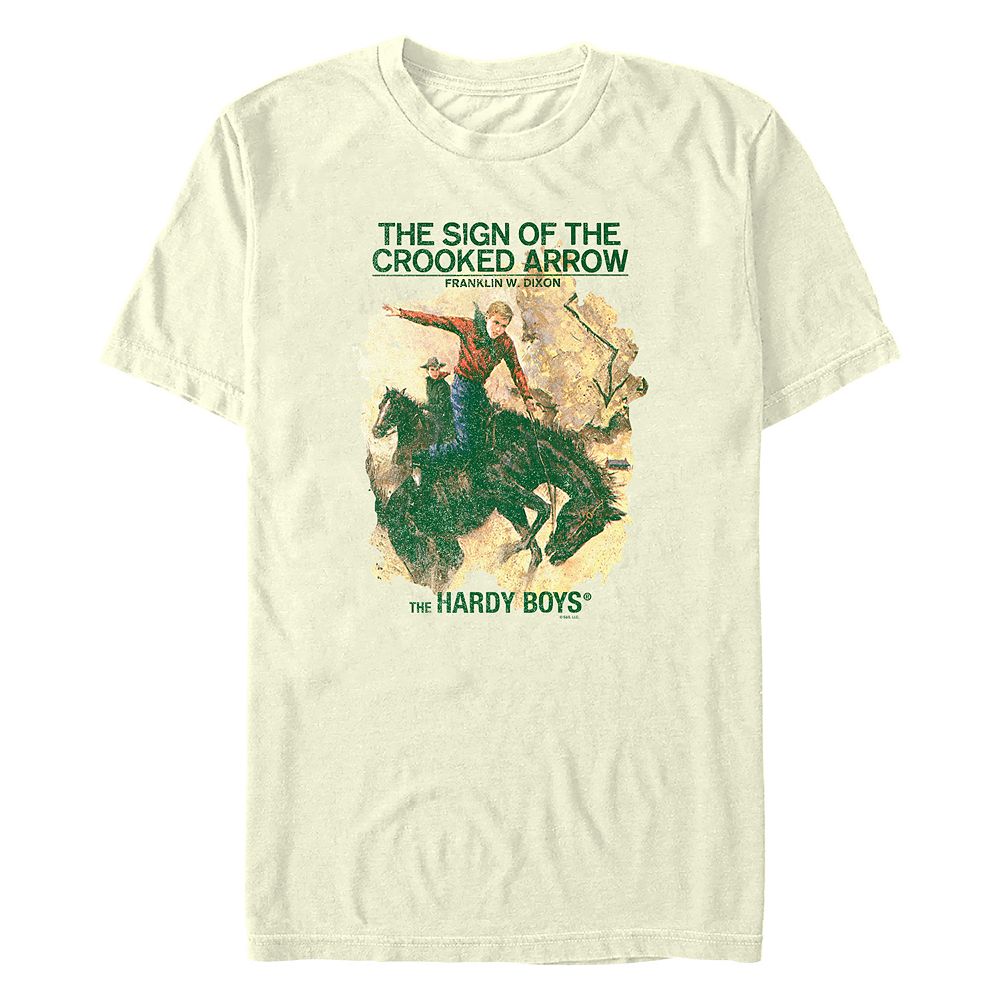 Men's The Hardy Boys The Sign Of The Crooked Arrow Graphic Tee