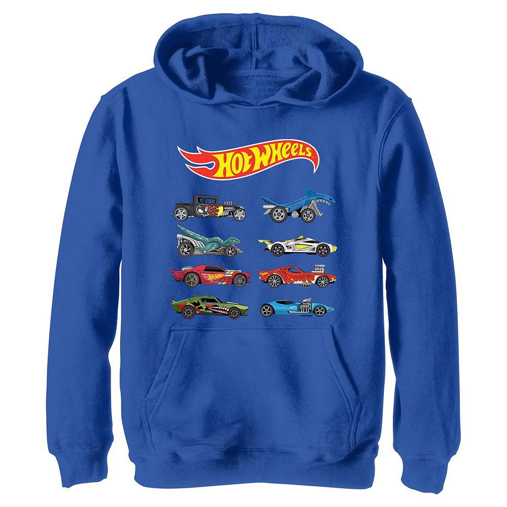 Boys 8-20 Hot Wheels Extreme Cars Lineup Graphic Hoodie