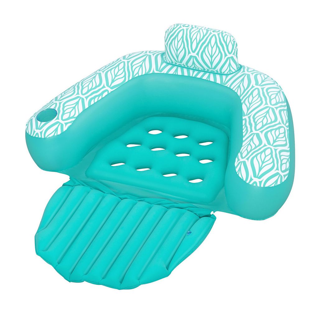 Bestway H2OGO! Comfort Plush Deluxe Chair Inflatable Pool Lounge