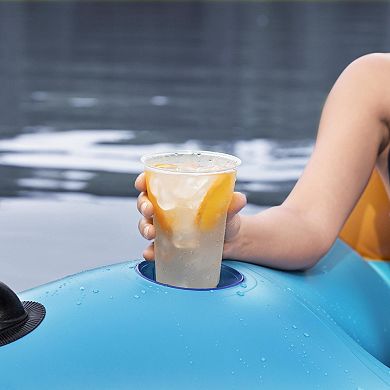 Bestway Hydro Force Day Drifter XL Water Float with Mesh Seats & Cup ...