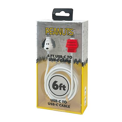 Snoopy 6' USB-C to USB Charging Cable