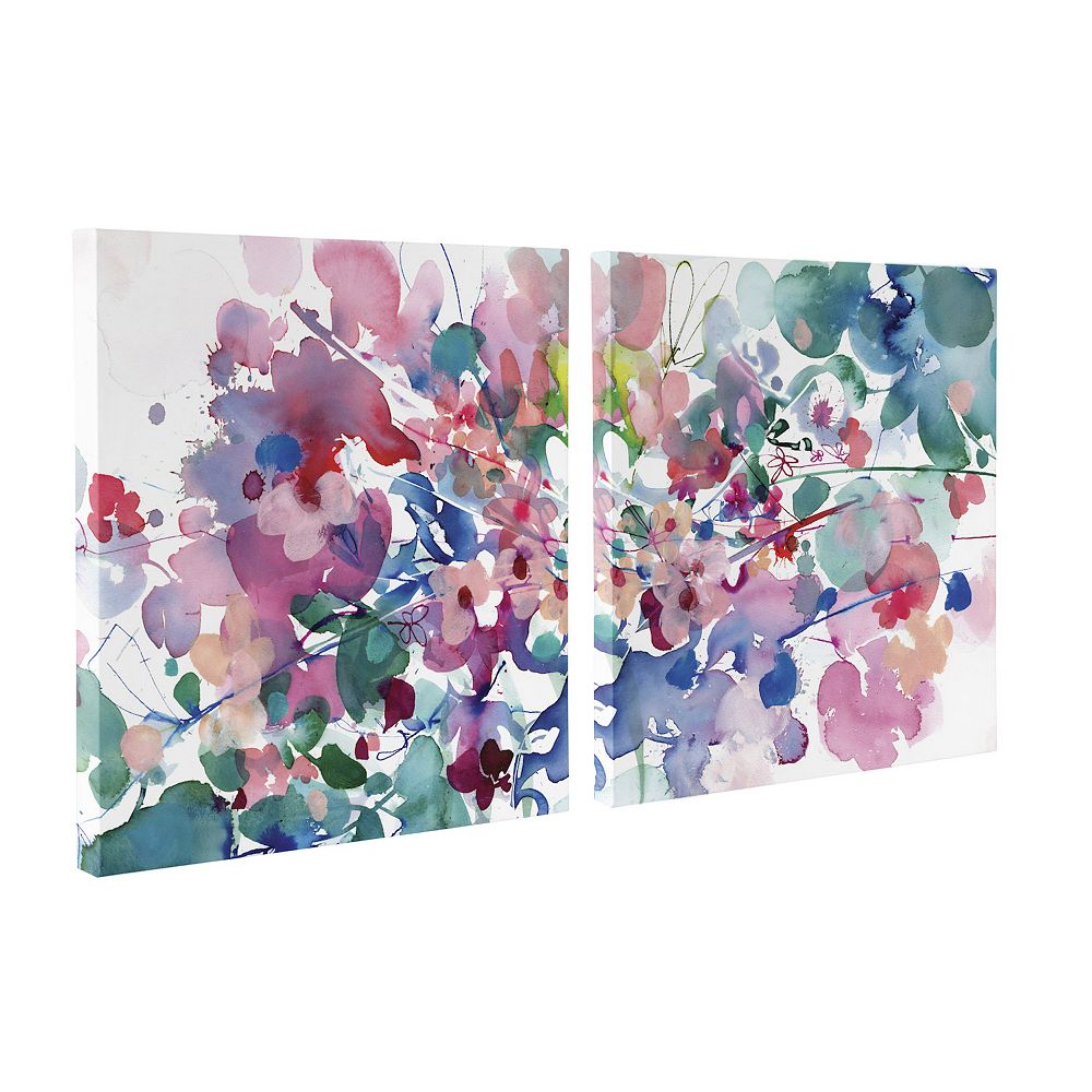 In Between Canvas Art Set by Ingrid Sanchez of CreativeIngrid 2 Piece 20x20