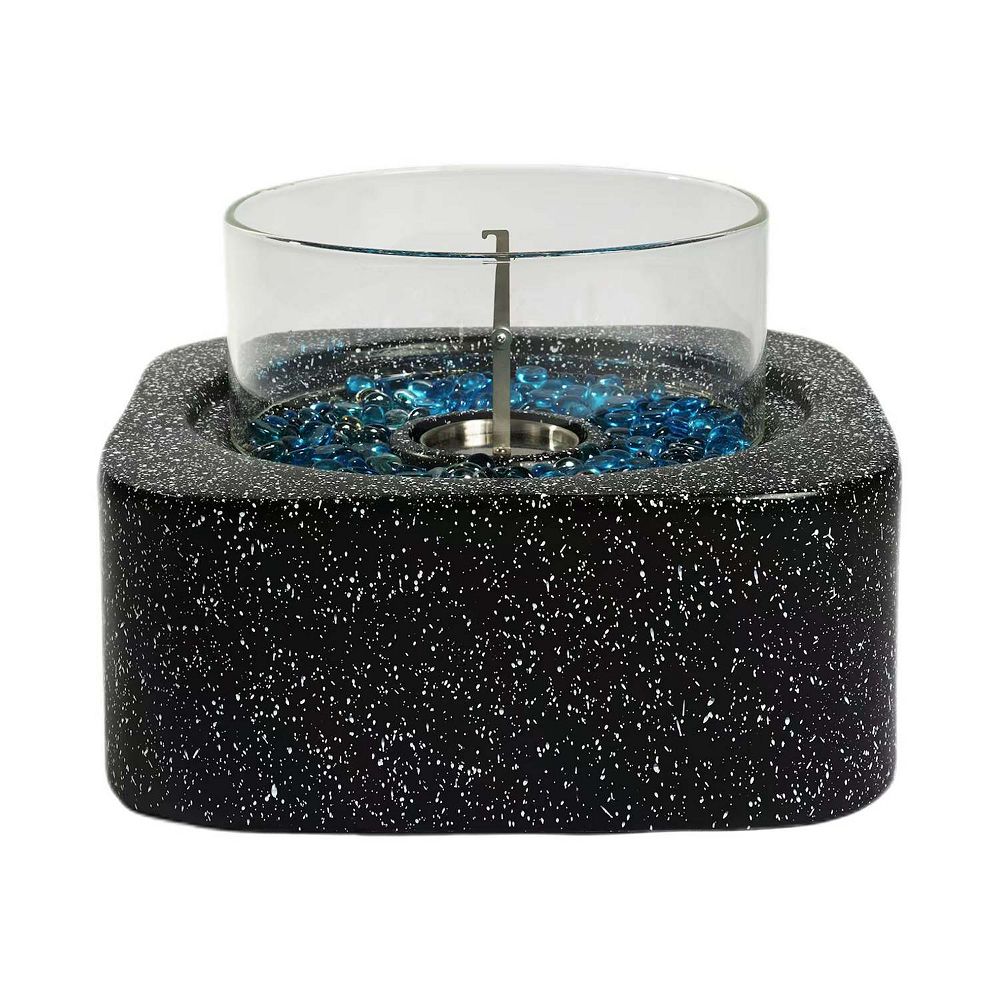 Mondawe Indoor And Outdoor Tabletop Fire Pit,Non Smoke Basin With Glass ...