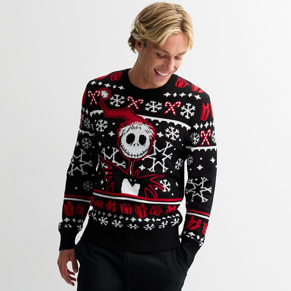 Disney's Nightmare Before Christmas Jack Skellington Men's “Jolly Jack ...