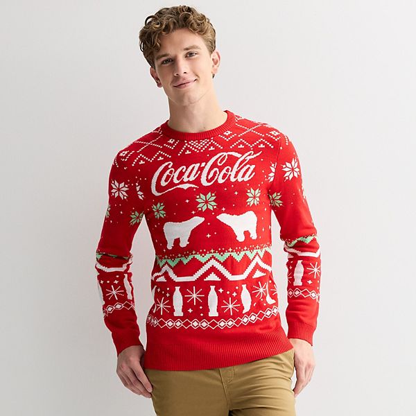 Men's Coca-Cola Christmas Sweater