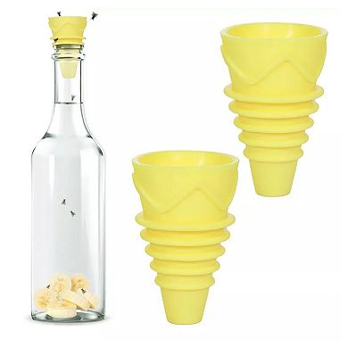 Reusable Fruit Fly Traps Indoor Fly Trap 2 Pcs