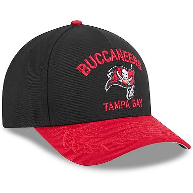 Youth New Era Black/Red Tampa Bay Buccaneers 2025 NFL Draft 9FORTY A ...
