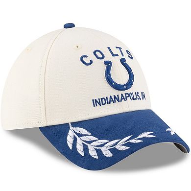 Men's New Era Cream/Royal Indianapolis Colts 2025 NFL Draft 39THIRTY ...