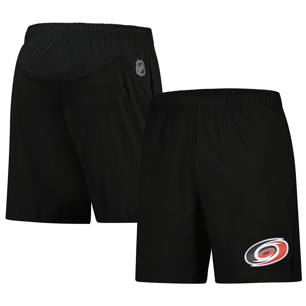 Men's Fanatics Black Carolina Hurricanes Tech Training Shorts