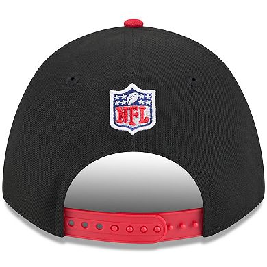 Men's New Era Black/Red Kansas City Chiefs 2025 NFL Draft 9FORTY A ...