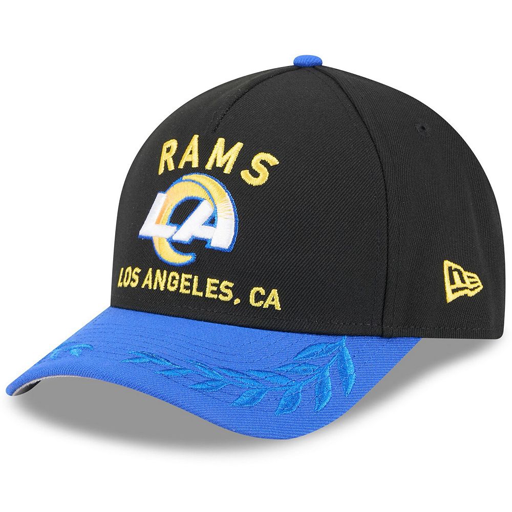 Men's New Era Black/Royal Los Angeles Rams 2025 NFL Draft 9FORTY A ...