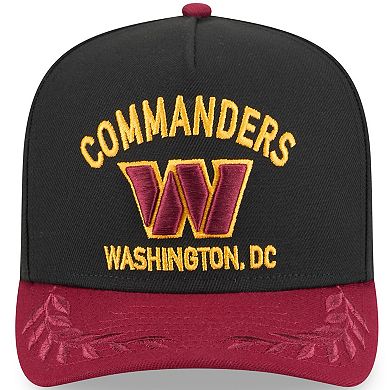 Youth New Era Black/Burgundy Washington Commanders 2025 NFL Draft A ...