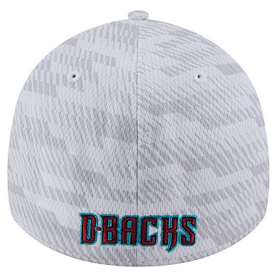 Men's New Era White Arizona Diamondbacks Graded 39THIRTY Flex Hat