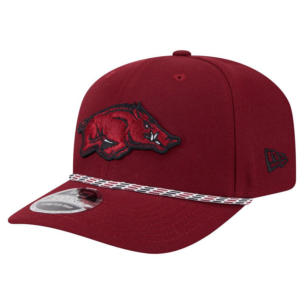 Men's New Era Cardinal Arkansas Razorbacks Game Day Multi-Rope 9SEVENTY ...