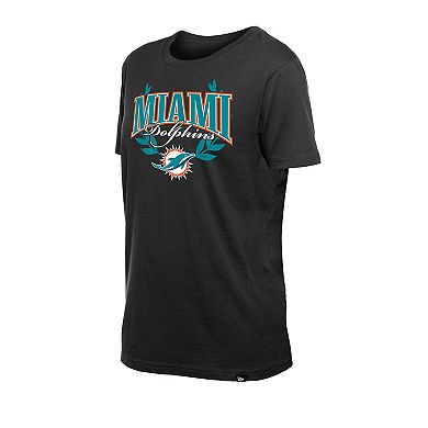 Women's New Era Black Miami Dolphins 2025 NFL Draft T-Shirt