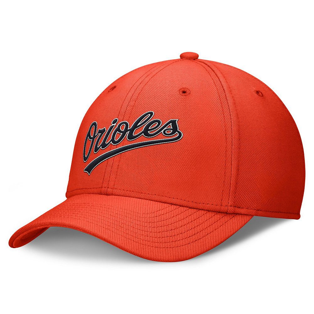 Men S Nike Orange Baltimore Orioles Rise Performance Flex Hat