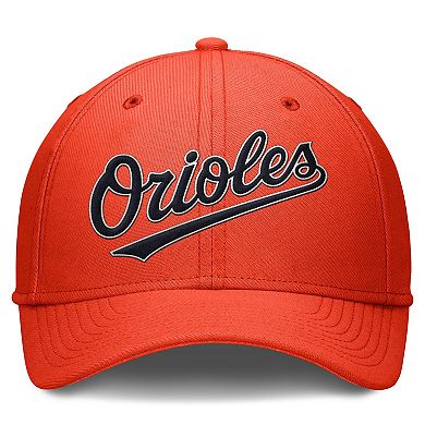 Men S Nike Orange Baltimore Orioles Rise Performance Flex Hat