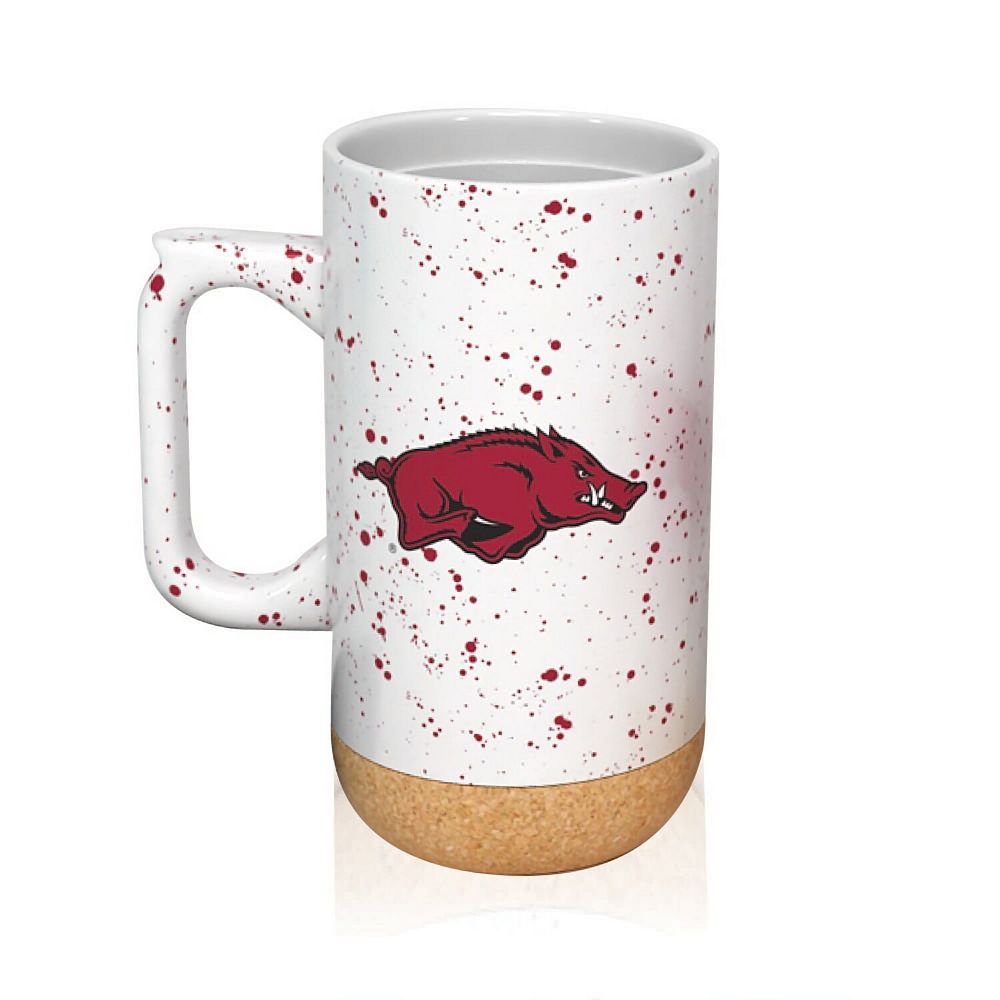 Arkansas Razorbacks 18oz. Speckle Cork Mug