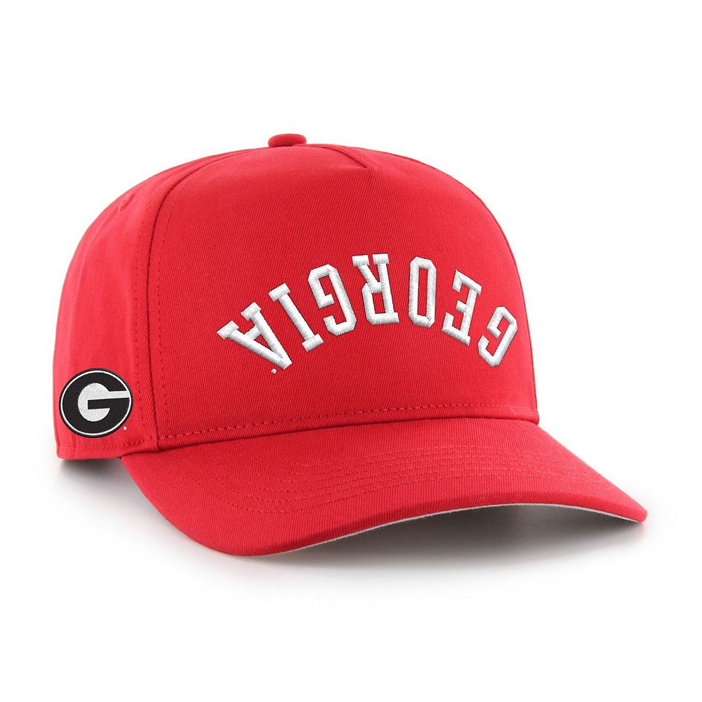 Men's '47 Red Georgia Bulldogs Flip Script Hitch Adjustable Hat