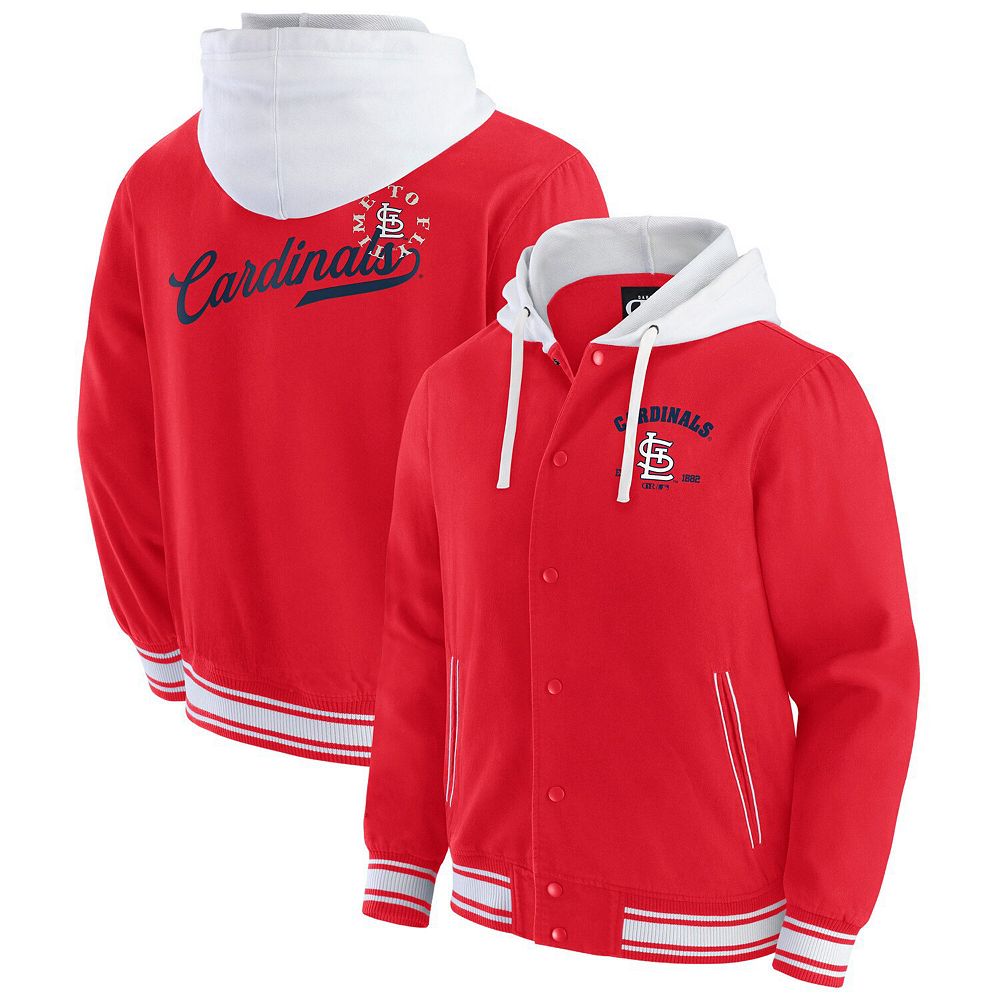 Men's Darius Rucker Collection by Fanatics Red St. Louis Cardinals Full ...