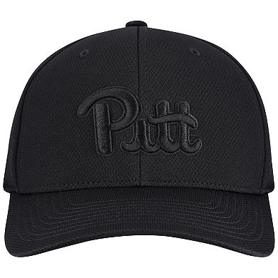 Men's Top of the World Black Pitt Panthers Reflex Performance Flex Hat
