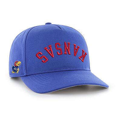 Men's '47 Royal Kansas Jayhawks Flip Script Hitch Adjustable Hat