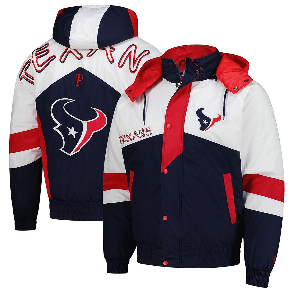 Men's Pro Player Navy Houston Texans Shoulder To Shoulder Raglan Full ...