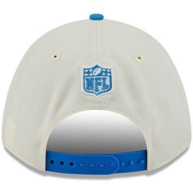 Men's New Era Cream/Powder Blue Los Angeles Chargers 2025 NFL Draft ...