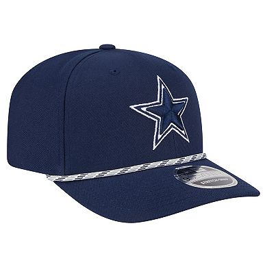 Men's New Era Navy Dallas Cowboys Gameday Multi Rope 9SEVENTY Stretch-Snap Hat