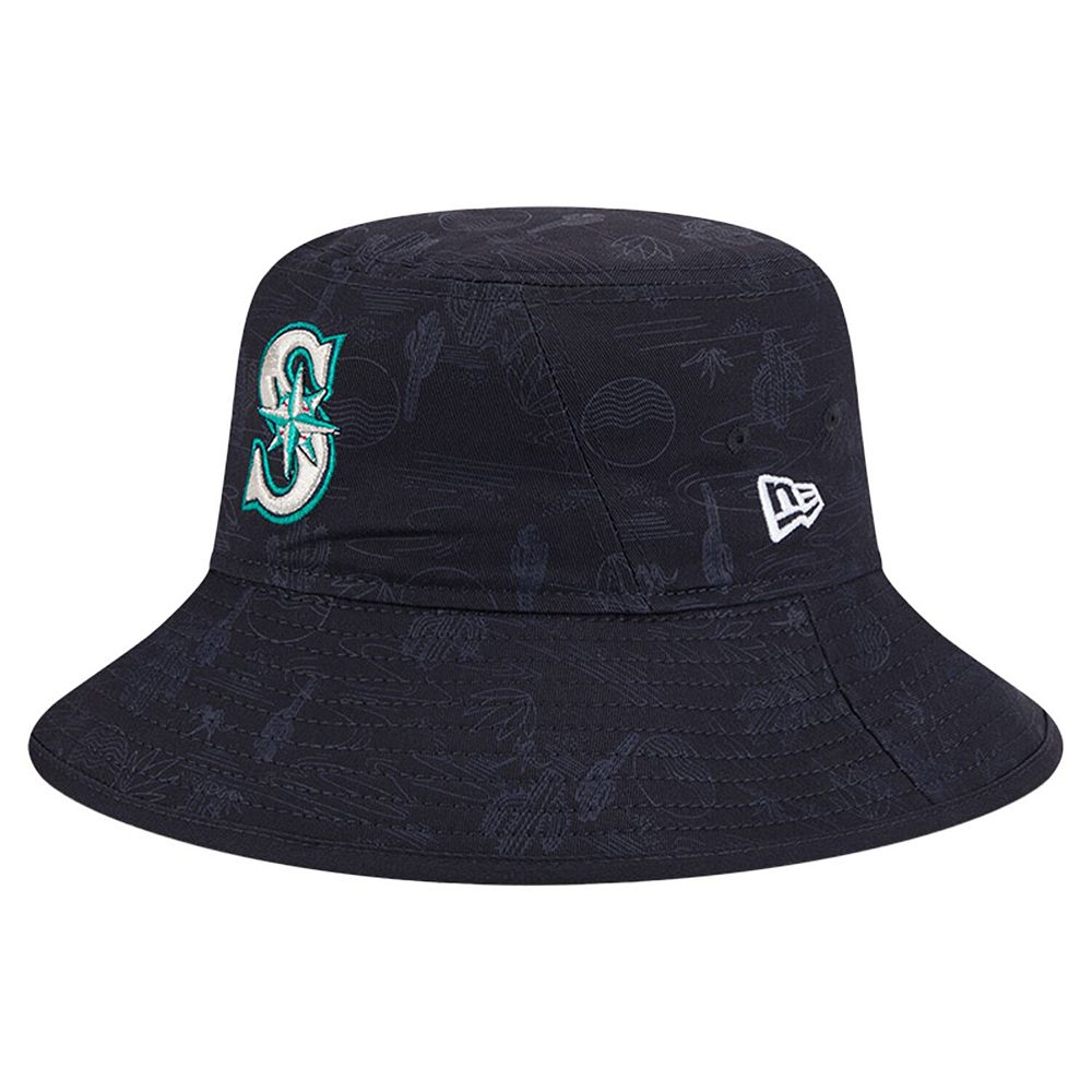 Men's New Era Navy Seattle Mariners 2025 Spring Training All Over Print ...