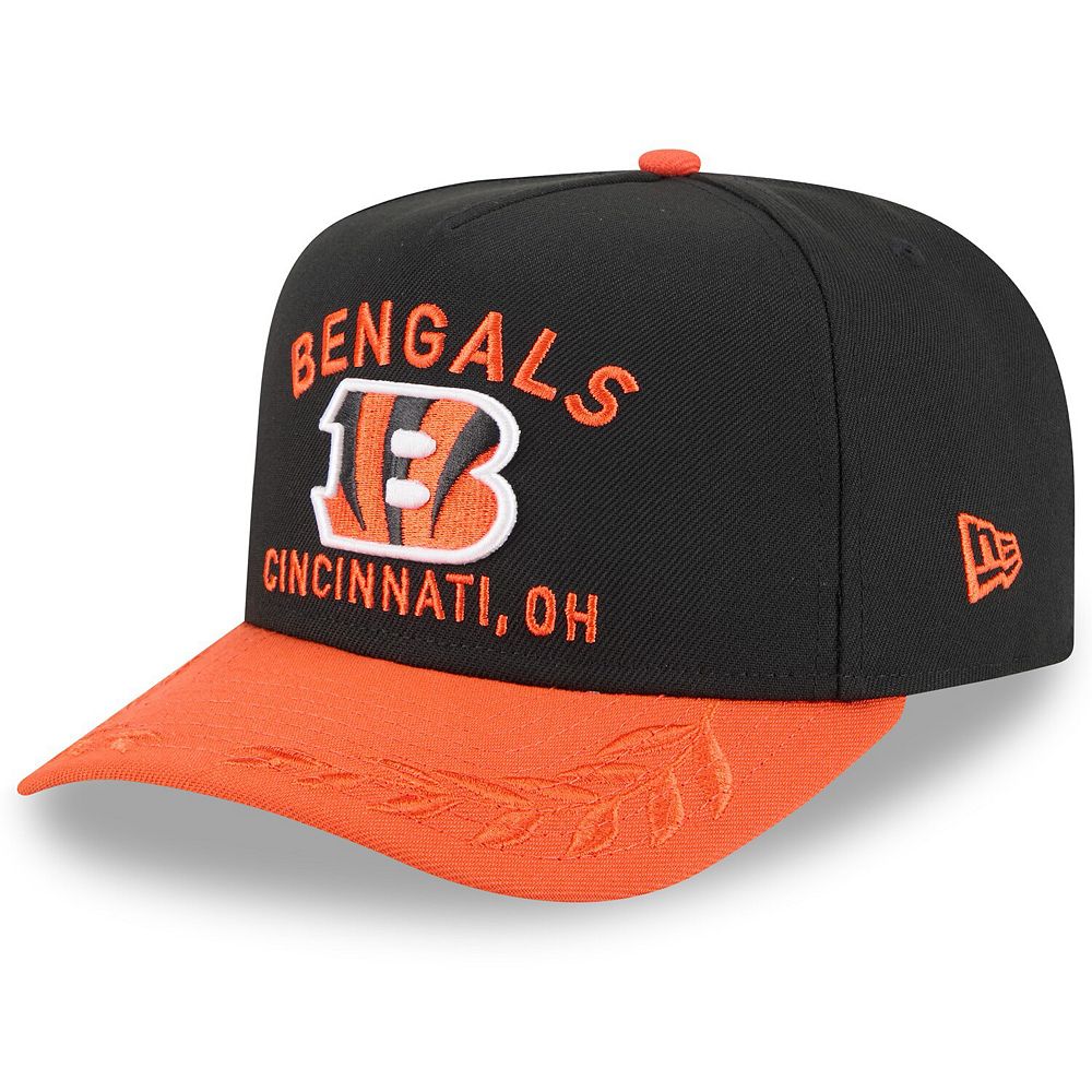 Youth New Era Black/Orange Cincinnati Bengals 2025 NFL Draft A-Frame ...