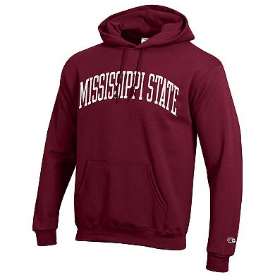 Men's Champion Maroon Mississippi State Bulldogs Basic Arch Fleece ...