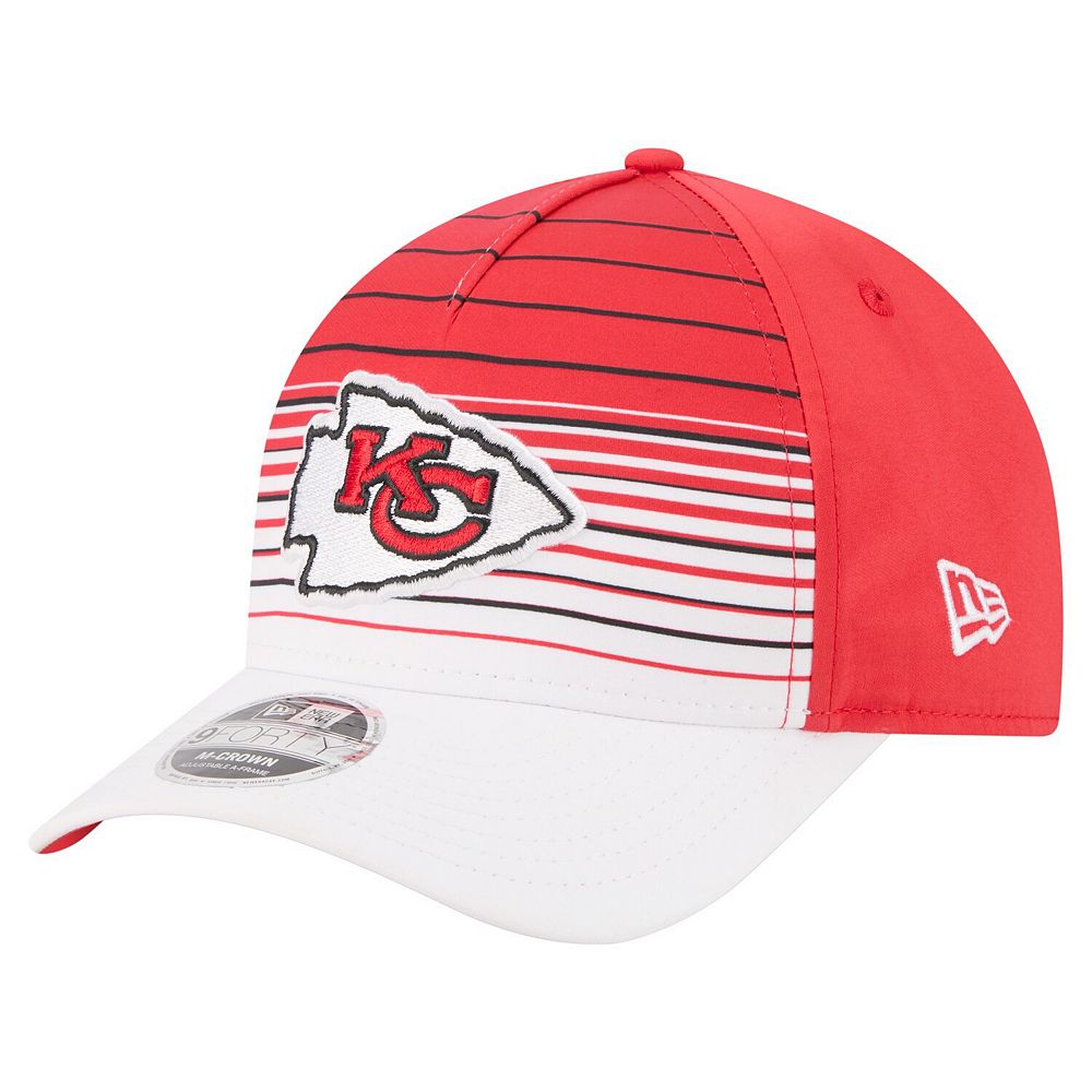 Men's New Era White/Red Kansas City Chiefs Adventure Gradient 9FORTY M ...