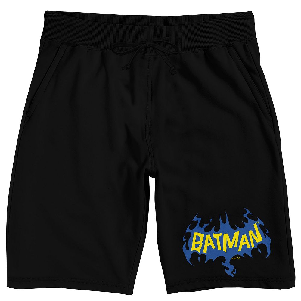 Men's Batman Dripping Logo Pajama Shorts