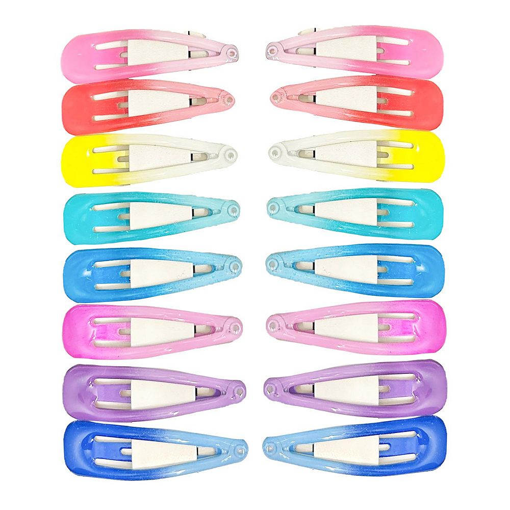 16-pk. Snap Clips Hair Accessory Set