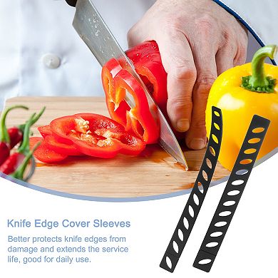 10Pcs knife Guards Blade Protector Universal Blade Covers Knife Sheath ...