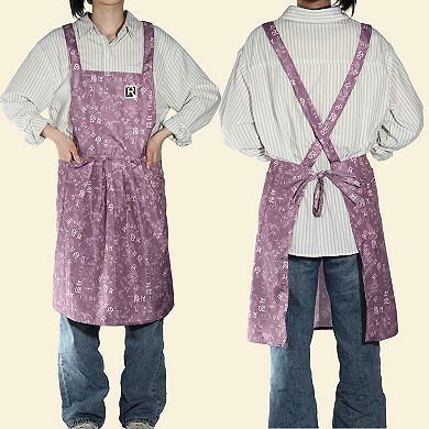 Cross Back Aprons, Waterproof Apron, Apron with Pockets for Women ...