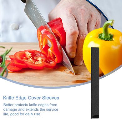 knife Guards 12.6"x1.5" Blade Protector Universal Knife Sheath for Home ...