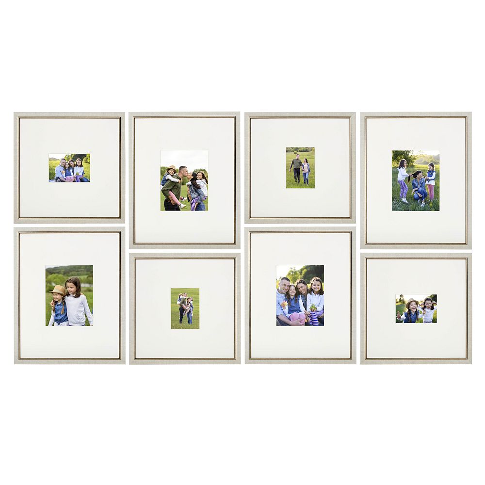 Camden Reed Arcadia 8-Piece Ivory & Gold Colored Molding Oversized ...