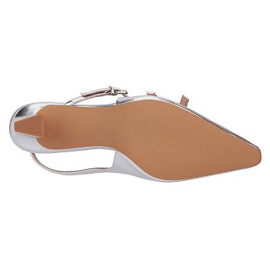 New York & Company Imari Women's Slingback Heels