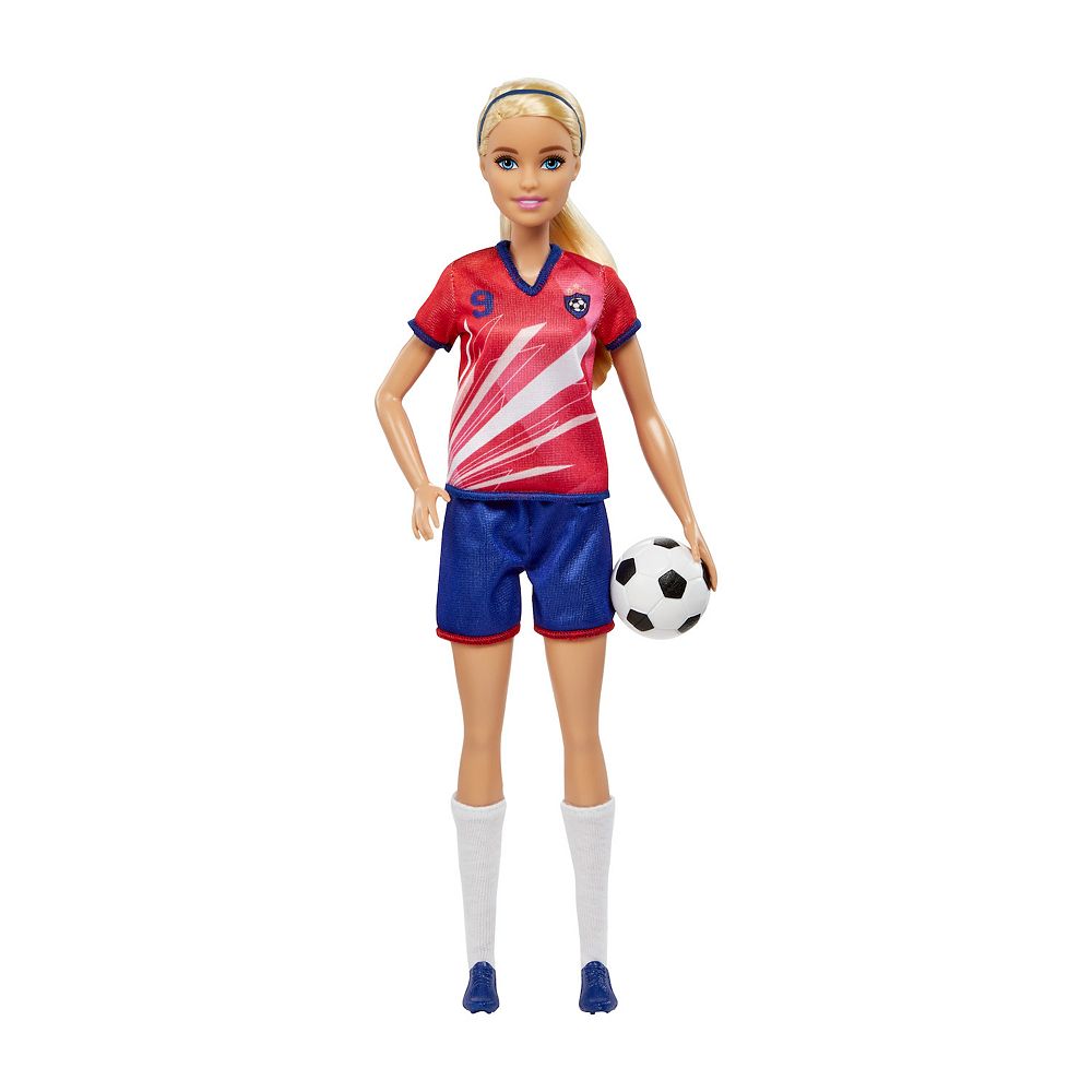 Barbie Soccer Doll with Soccer Ball and Cleats